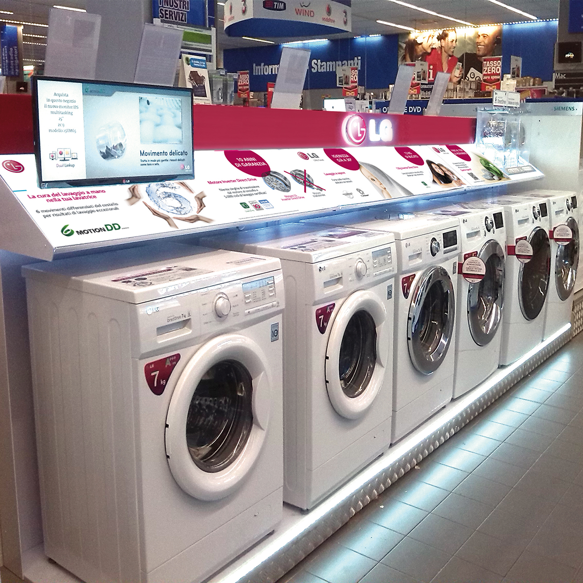 Linear Displays – Promotionfactory Srl