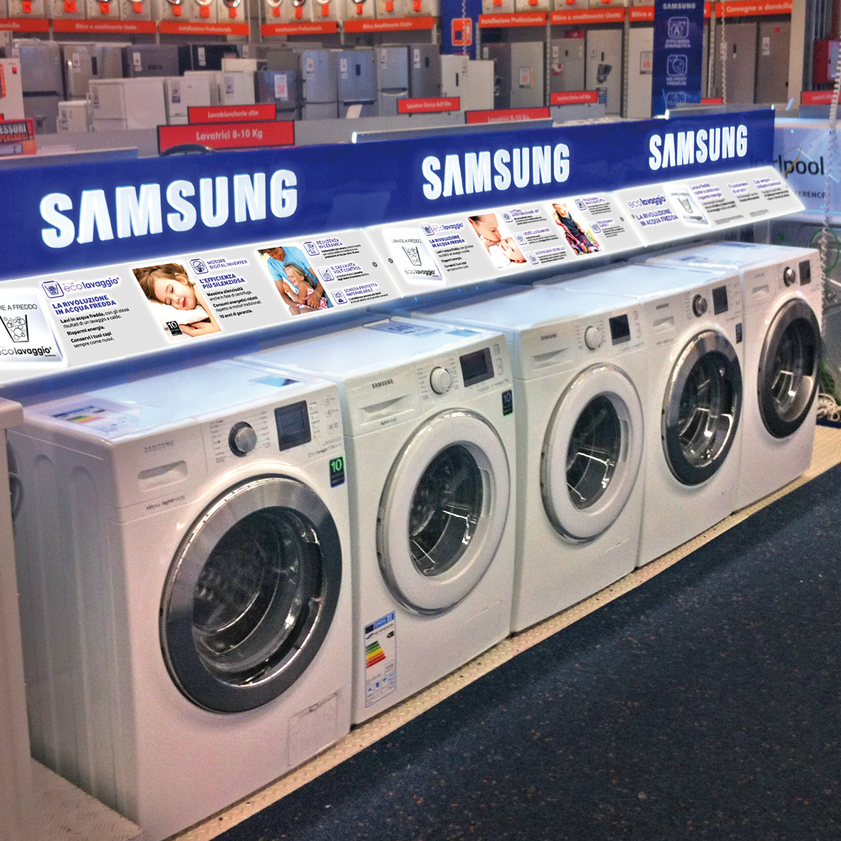 Linear Displays – Promotionfactory Srl